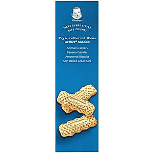 Gerber Toddler Lil' Biscuits (Vanilla Wheat Lil Biscuits, Pack of 4)
