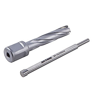 ACTOOL 1/2'' Diameter x 2'' Depth of Cut Carbide Tipped TCT ANNULAR Cutter with 3/4'' Weldon Shank