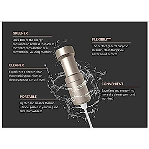 Portable Household Ultrasonic Cleaner PRO, Professional Mini Immersible Ultrasonic Cleaning Machine, Jewelry Cleaner for Cleaning Fruit, Glasses, Vegetable, Dentures, Jewelry, Underwear, Tableware