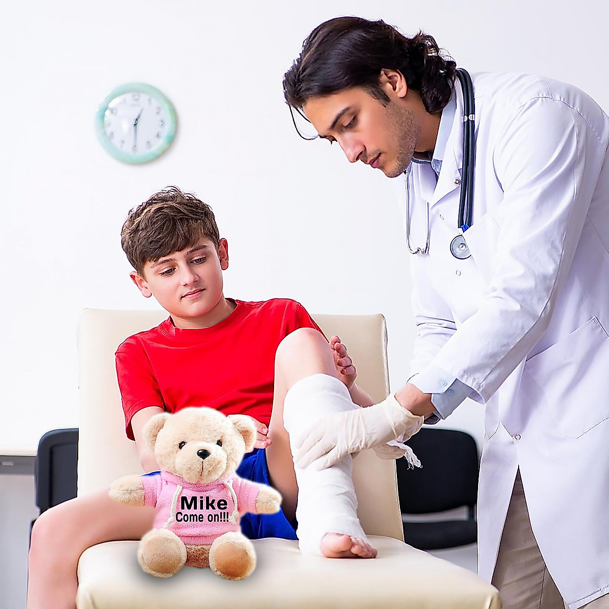 Personalized Stuffed Animals for Her Him Get Well Soon Encouragement Teddy Bear Customized Plush Birthday Wedding Anniversary Festival Gift