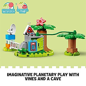 LEGO DUPLO Disney and Pixar Buzz Lightyear’s Planetary Mission 10962, Space Toys for Toddlers, Boys & Girls 2 Plus Years Old with Spaceship & Robot Figure