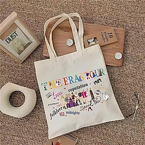 TOBGBE Gifts For Singer Music Lyric Inspired Tote Bag Album Name Tote Bag Singer's Merchandise Singer Fan Gifts (TER Tote)