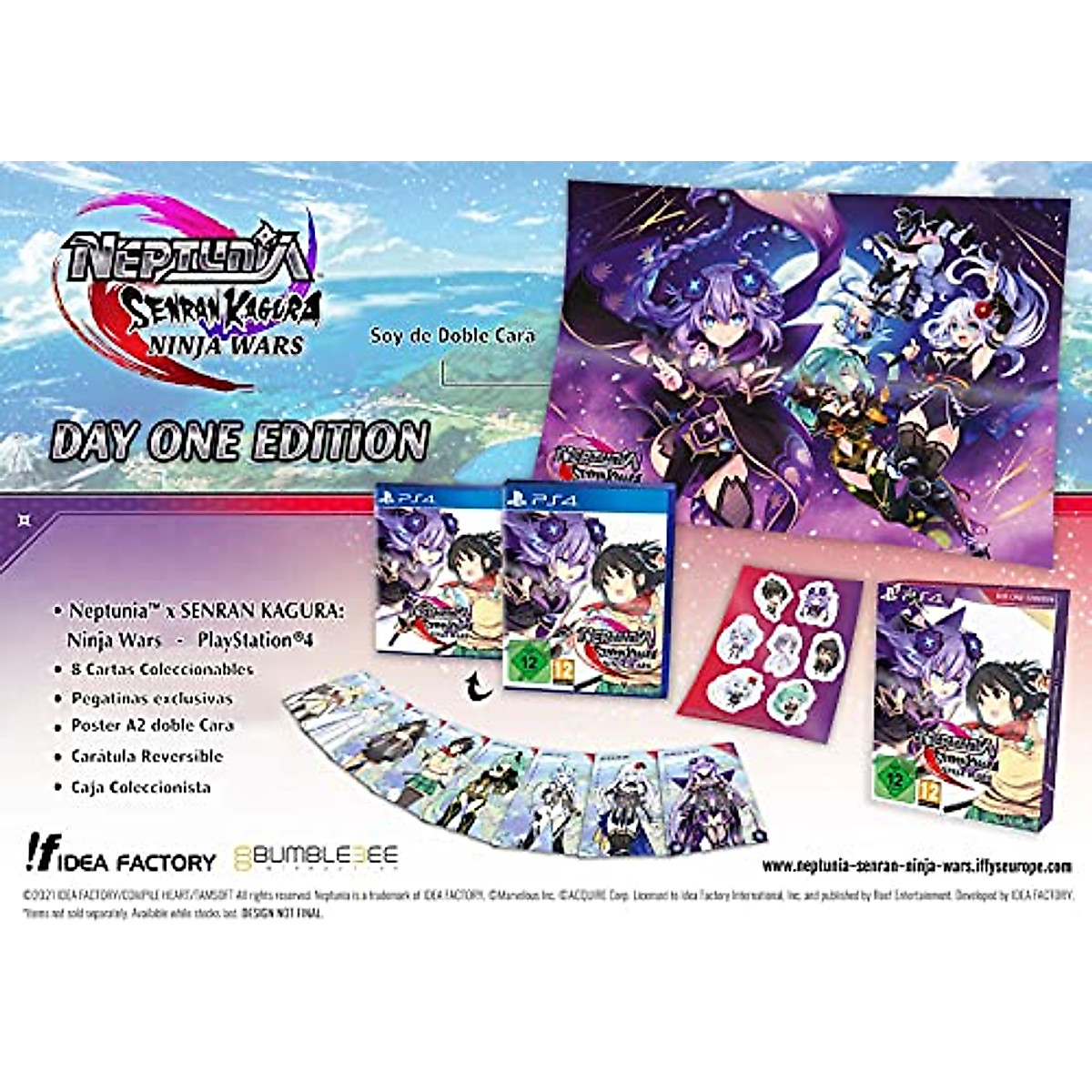 Neptunia x SENRAN KAGURA: Ninja Wars - Day One Edition Playstation 4 (PS4)