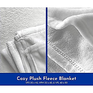 Blanket Personalized Love Mail Letter to Wife My Queen Forever from Husband- Fleece Blankets- Gifts for Wife Cozy Plush Fleece Blanket Size 60x80 inch On Christmas, Birthday, Holiday