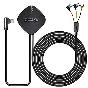 PORMIDO Hardwire Kit for PR996K Rear View Mirror Cam, Low Voltage Cut-Off for Vehicle Battery Protection