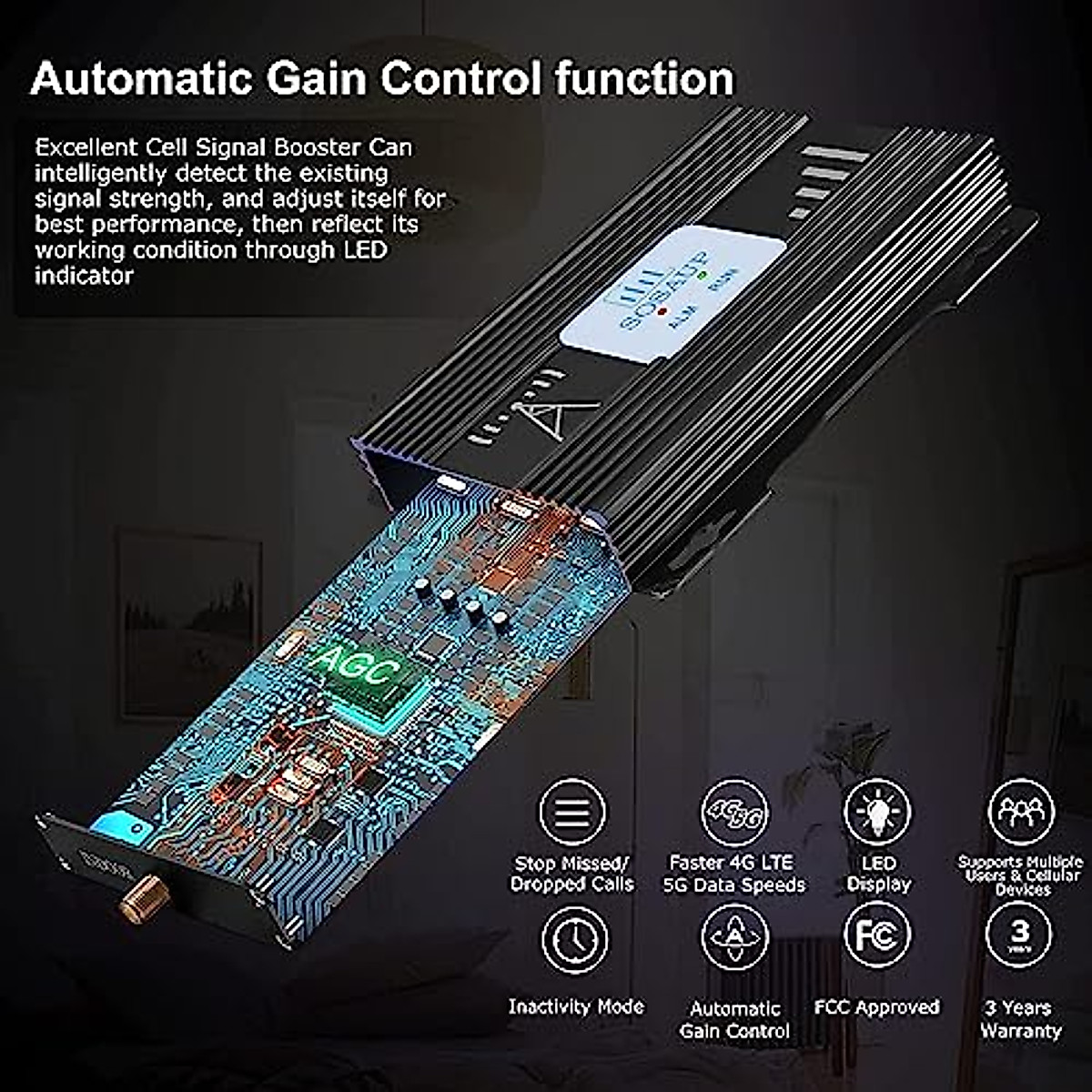 AT&T Cell Phone Signal Booster AT&T Signal Booster T Mobile ATT Cell Signal Booster AT&T Booster 5G 4G LTE Band 12/17 AT&T Cell Phone Booster ATT Cell Booster AT&T Cellular Booster home ATT Extender