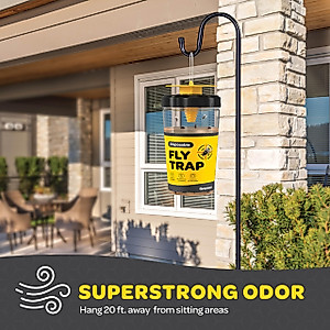 Outdoor Fly Trap [Set of 3] Fly Traps Outdoor with Dissolvable Non ...