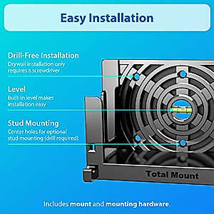 TotalMount for Nintendo Switch (Mounts Nintendo Switch on wall near TV)
