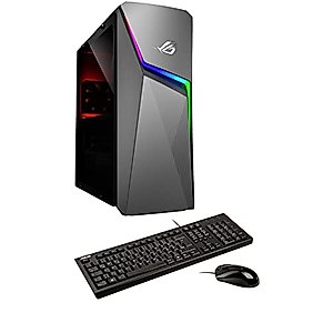 ASUS ROG Strix G10DK Gaming Desktop PC (AMD Ryzen 7 5700G 8-Core, 16GB RAM, 2TB PCIe SSD + 2TB HDD (3.5), GeForce RTX 3060 12GB, RJ-45, AC WiFi, BT 5.1, 3 Display Port, Win 11 Home) (Renewed)
