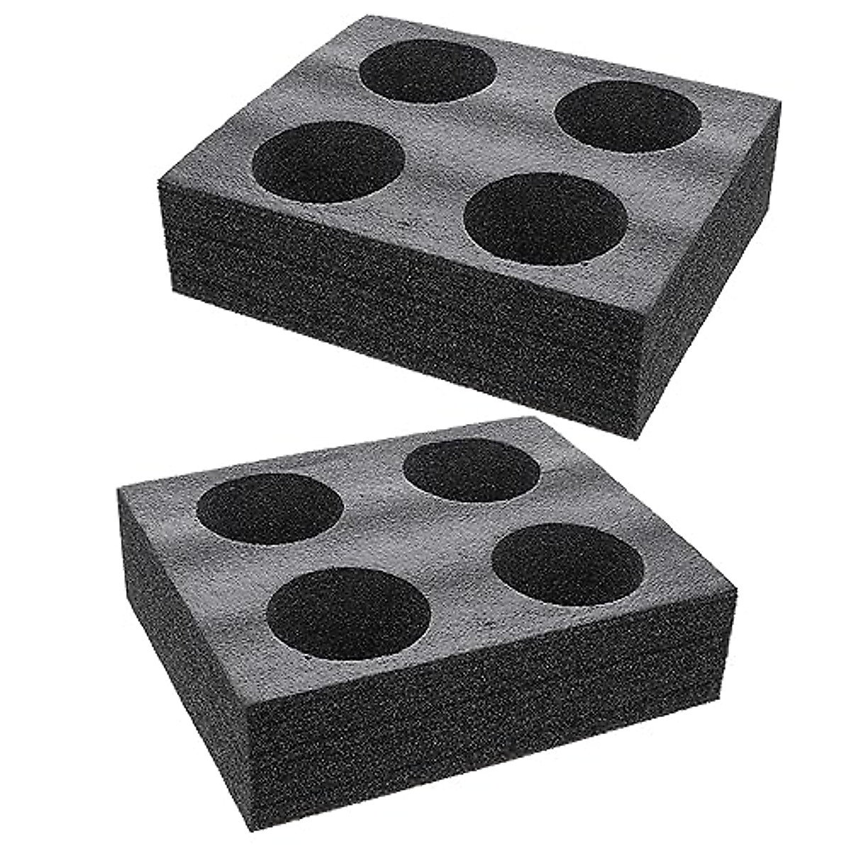 Mobestech 10 Pcs Tea Holder Tray Milk Tea Cup Holder Takeout Coffee Carrier Drink Holder Coffee Mug Holder Stand Takeout Cup Carrier Tray Cups and Plates Pearl Cotton Disposable