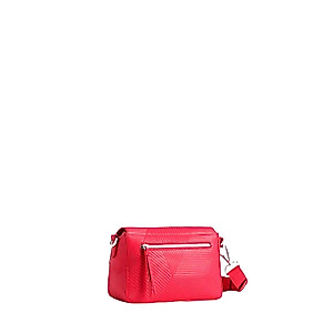 Desigual woMens Casual Hand Bag, Red, U US