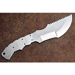 Whole Earth Supply Tracker D-2 Steel Knife Making Blank Blade Hunting Skinning Skinner D2 Knives