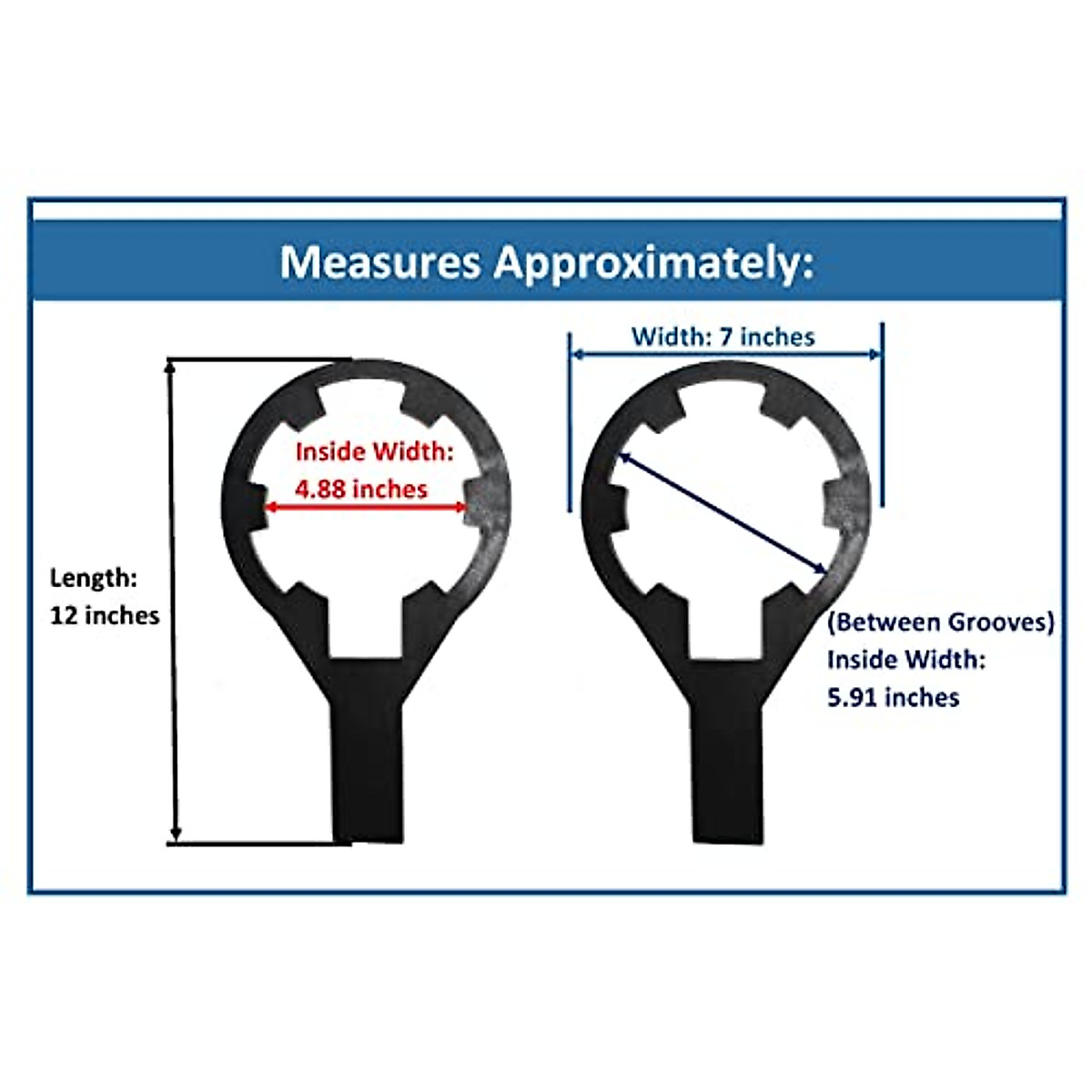 JSP Manufacturing New Aftermarket Hayward CL200 and CL220 Chlorinator Lid Cap Wrench Opener Tool Pool Pump (1)