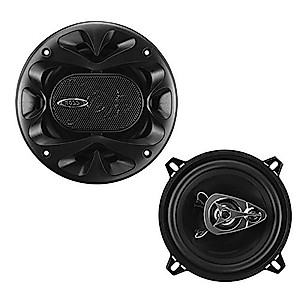 BOSS Audio Systems Elite B553 5.25 Inch Car Speakers - 225 Watts of Power Per Pair, 112.5 Watts Each, 3 Way, Sold in Pairs