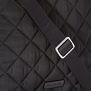 Vera Bradley Women's Performance Twill Multi-Strap Shoulder Satchel Purse, Cabbage Rose Cabernet, One Size