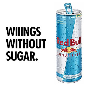 Red Bull Sugarfree, Energy Drink, 8.4-Fl OZ (12 Pack)