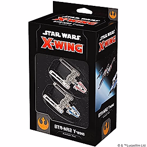Star Wars X-Wing 2nd Edition Miniatures Game BTA-NR2 Y-Wing Expansion Pack | Strategy Game for Adults and Teens | Ages 14+ | 2 Players | Average Playtime 45 Minutes | Made by Fantasy Flight Games