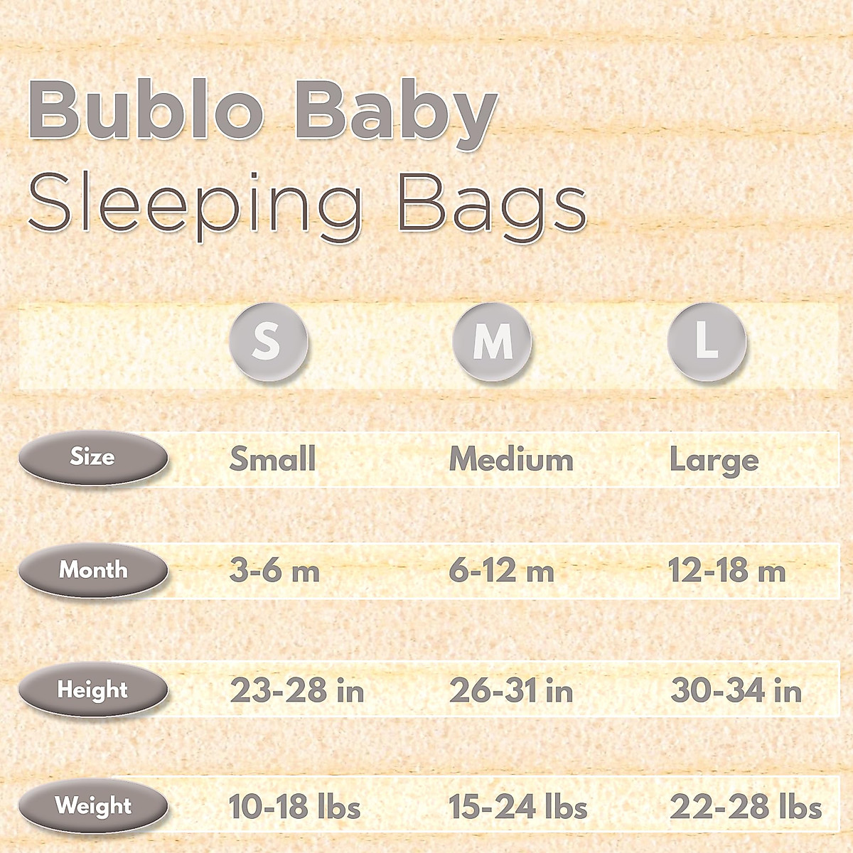 Baby Wearable Blanket, Breathable Cotton Sleep Sacks for 6-12 Months, 2 Pack Unisex Sleeping Bag Sack, Medium Size, 2-Way Zipper, 0.5 Tog