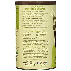 Lake Champlain Chocolates Unsweetened Organic Cocoa, 10 oz