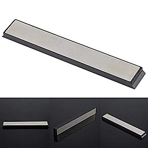 Professional Diamond Whetstones, 6 Pack 200#, 300#, 500#, 600#, 800#, 1000# Grit Diamond Sharpening Stones with Non-slip Base Portable Knife Sharpener Stones for Kitchen Outdoor 6.3x0.9in (6Pcs)