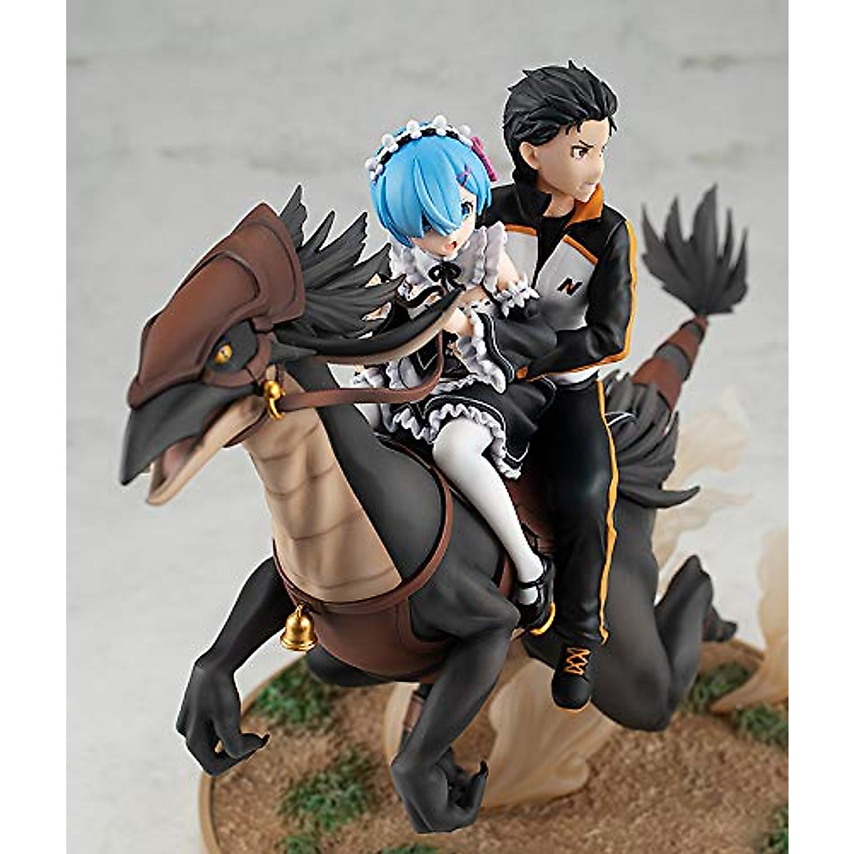 Kadokawa Re: Zero - Starting Life in Another World: Rem & Subaru (Attack On The White Whale Version) PVC Figure