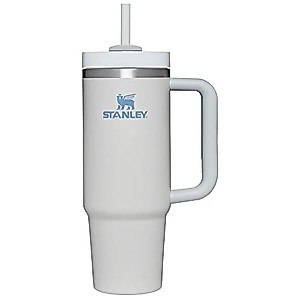 Stanley Quencher H2.0 FlowState Stainless Steel Vacuum Insulated Tumbler with Lid and Straw for Water, Iced Tea or Coffee, Smoothie and More, Fog, 30 oz