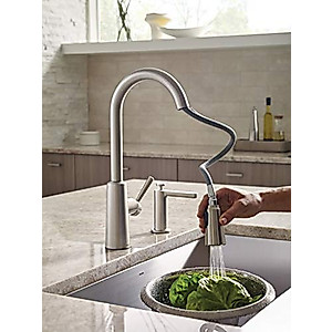 Moen G18180 1800 Series 31-Inch x 18-Inch Undermount 18 Gauge Stainless Steel Kitchen Single Bowl Sink Stainless Steel