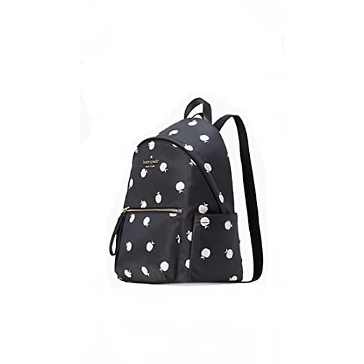 Kate Spade New York Kate Spade Adel Leather Flap Backpack (Black multi) (K8113-001)