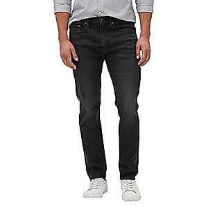 GAP Mens Soft Wear Slim Fit Jeans, Dark Grey 007, 34W x 30L US