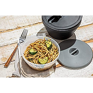 RIGWA LIFE |Custom Removable Inserts for RIGWA Food Containers | Meal Prep Bowls | Divided Food Storage Containers with Lids | Divide & Conquer (Set of 2) |