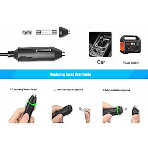 UpBright Car 12V DC Adapter Compatible with Zebra ZQ510 ZQ511 ZQ500 ZQ520 ZQ521 Mobile Printer ZQ52 QN4 QN2 QN3 QH2 QLn220 QLn320 QLn420 QLn-EC4 FSP048-DBCA2 AT18486-2 AT18486-1 Camper Power Supply