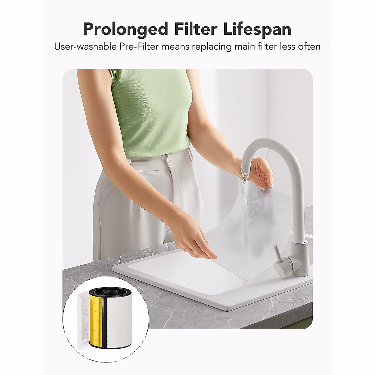 GoveeLife Air-Purifier Replacement Accessories for H7122