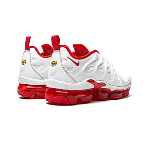 Nike Mens Air Vapormax Plus DH0279 100 - Size 9.5 White/University Red
