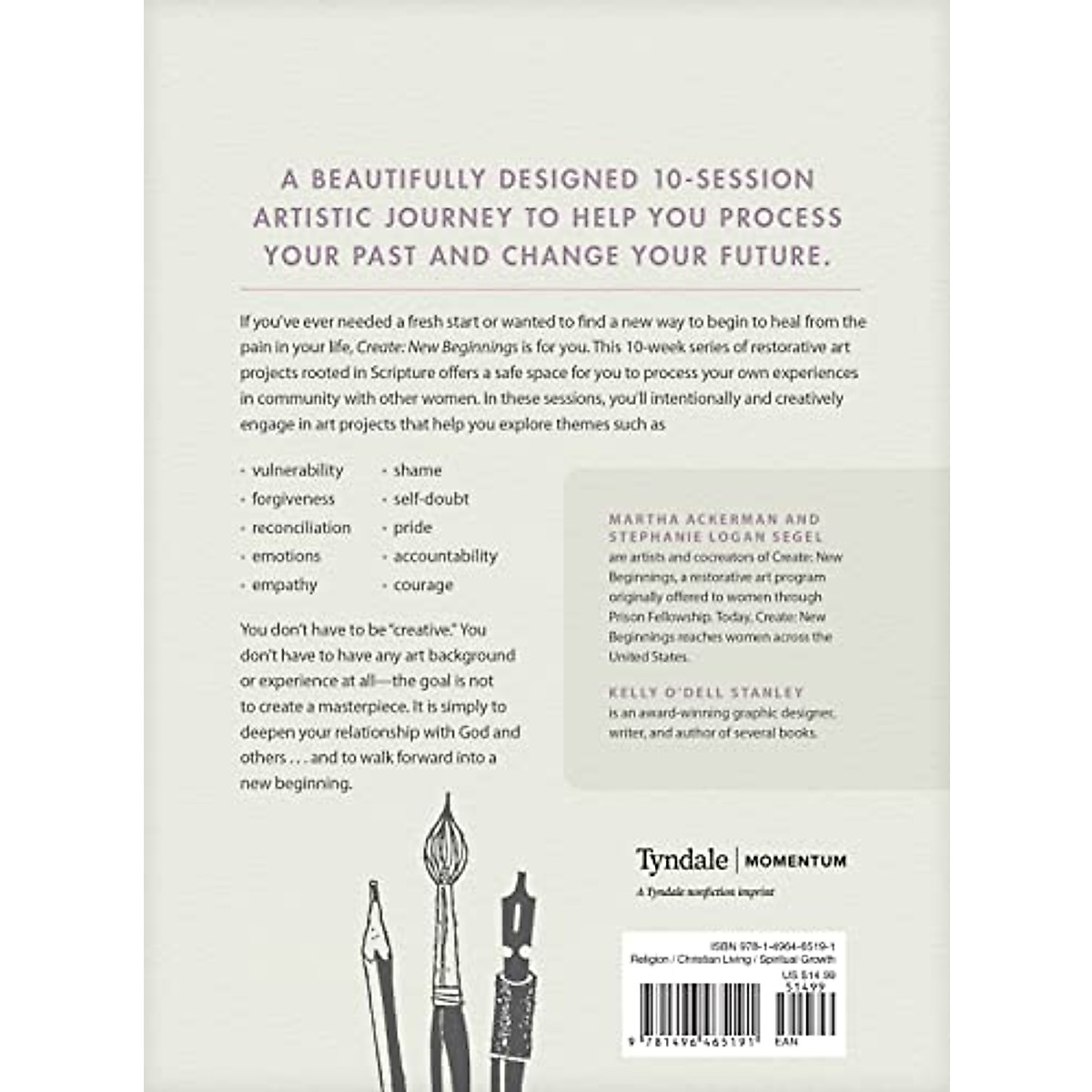 Create: New Beginnings: An Artistic Journey to Deepen Your Connection with God and Experience Healing and Hope