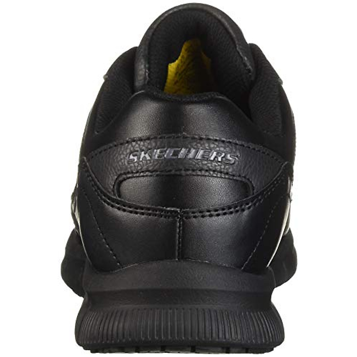 Skechers Men's Nampa Food Service Shoe, Black, 13 Wide