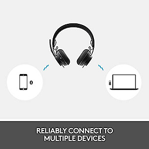 Logitech Zone Wireless Bluetooth Headset - Graphite