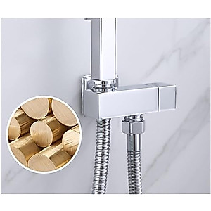 BINCAVIDOU Handheld Bidet Sprayer for Toilet, Complete Toilet Hygiene Shower Kit, Toilet Bidet Sprayer, Independent Switch Bidet for Pressure Relief Nozzle