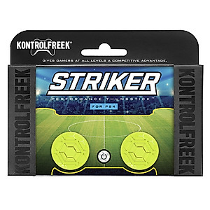 KontrolFreek Striker for PlayStation 4 (PS4) Controller | Performance Thumbsticks | 2 Low-Rise | Green