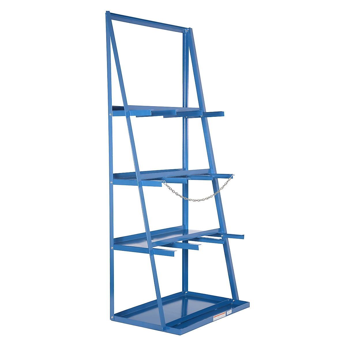 Vestil VBR-9 Vertical Bar Rack, Steel, 39-1/4" Width, 84-1/2" Height, 24" Depth, 3000 lbs Capacity