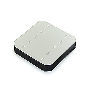 VIKOCELL 10Pcs 2.8W A Grade 125MM Monocrystalline Solar Cells 5x5 for DIY Solar Panel