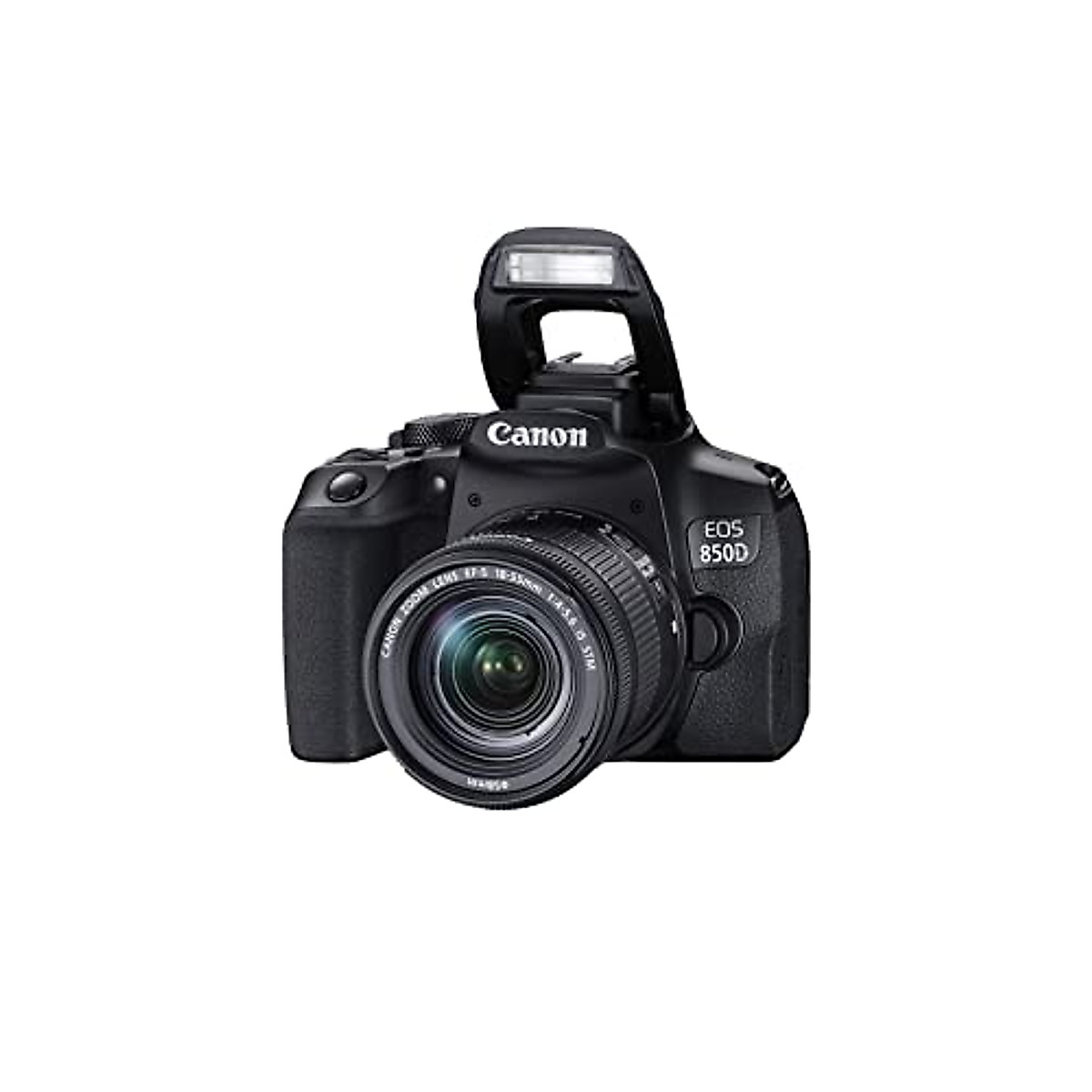 Canon EOS 850D EF-S 18-55mm is STM Kit (International Model) (Renewed)