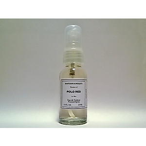 Professor Kingsley's Impression of Polo Red for Men. EDT Natural Spray. Fragrance 18% by Vol. (1.0 oz Eau de Toilette Spray)