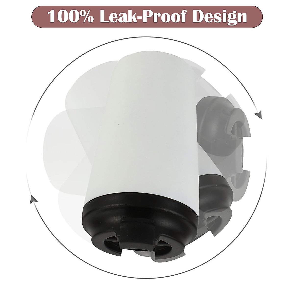 AIQIUQIU Coffee Cup 12 oz (340ml) Insulated Coffee Mug, Leak-Proof Stainless Steel Travel Mug with Lid, BPA Free Hot/Cold Retention Reusable Travel Milk Cup, Beige