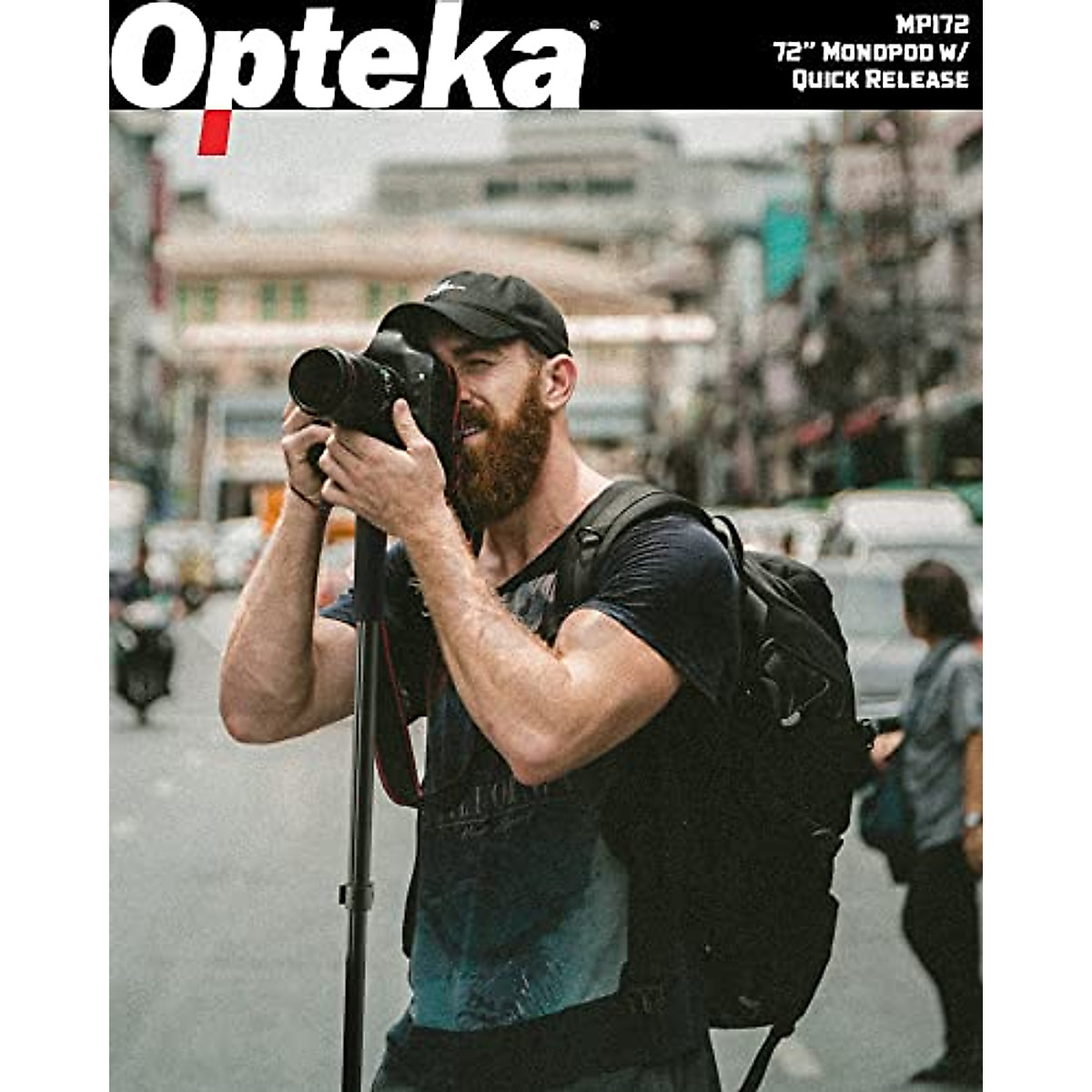 Opteka 72-Inch Photo Video Monopod with Quick Release for Digital SLR Cameras and Camcorders