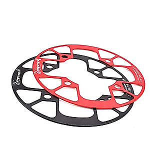 UPANBIKE Montain Bike Chainring Guard 104 BCD Aluminum Alloy Chain Ring Protector Cover for 32~34T 36~38T 40~42T Chainring Sprockets (Golden, 40T~42T)