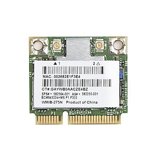 Hp BCM943224HMS 582564-001 New Hp Broadcom 43224 802.11 A/g/n WLAN Card
