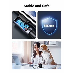 UGREEN USB to USB C Cable 2-Pack 90 Degree USB C Fast Charging Cord Compatible with iPhone 15/15 Plus/15 Pro/15 Pro Max/Samsung Galaxy S10/S10+/Pixel 7/6a/LG G8/G7/Pixel/Switch, etc. 6.6FT