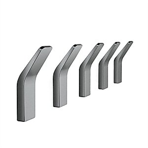 ULTRAWAVE Coat Rack Wall Mount Metal Hook, Wall Hanging Coat Hook, Bathroom Door Rear Coat Hanger Hook Modern Coat Hook Wall Mount Indoor Hook Coat Hooks