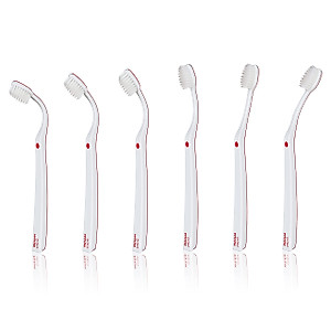 edel+white Flosser Ultra-Soft Duo Swiss-Made Toothbrushes - 2 Pack