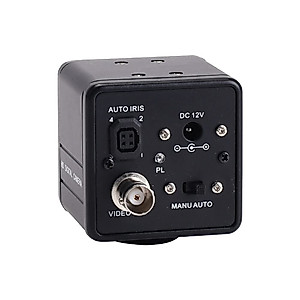 Handheld Digital Microscope Accessories 1200 TV Line CCD Camera for Device BNC Industrial Video Camera Electronic Digital Microscope C-Mount Lens Microscope Accessories